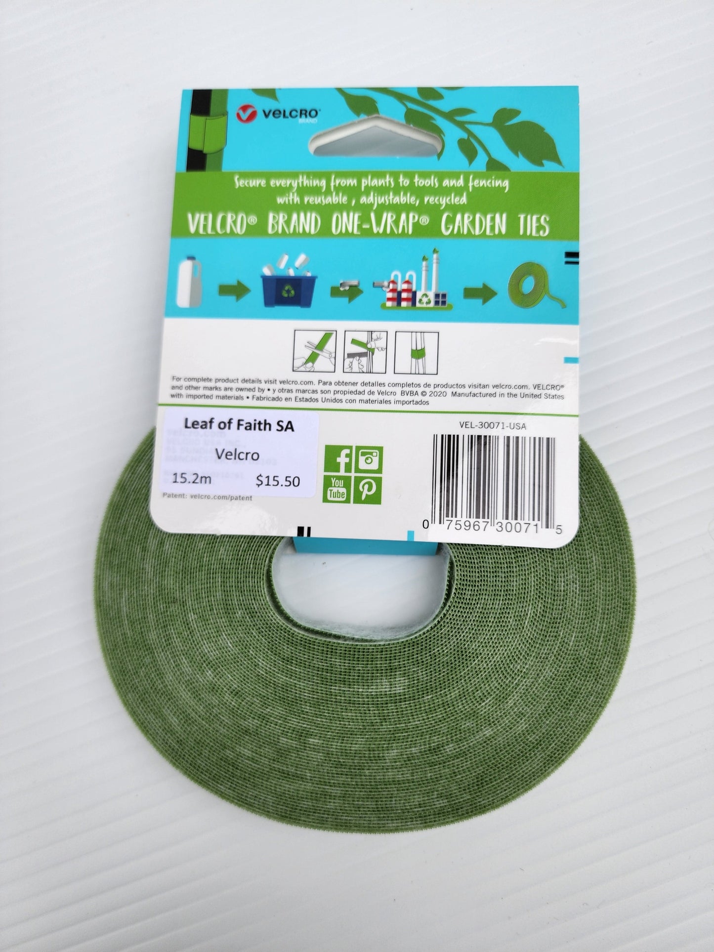 Velcro Tape – Leaf of Faith SA