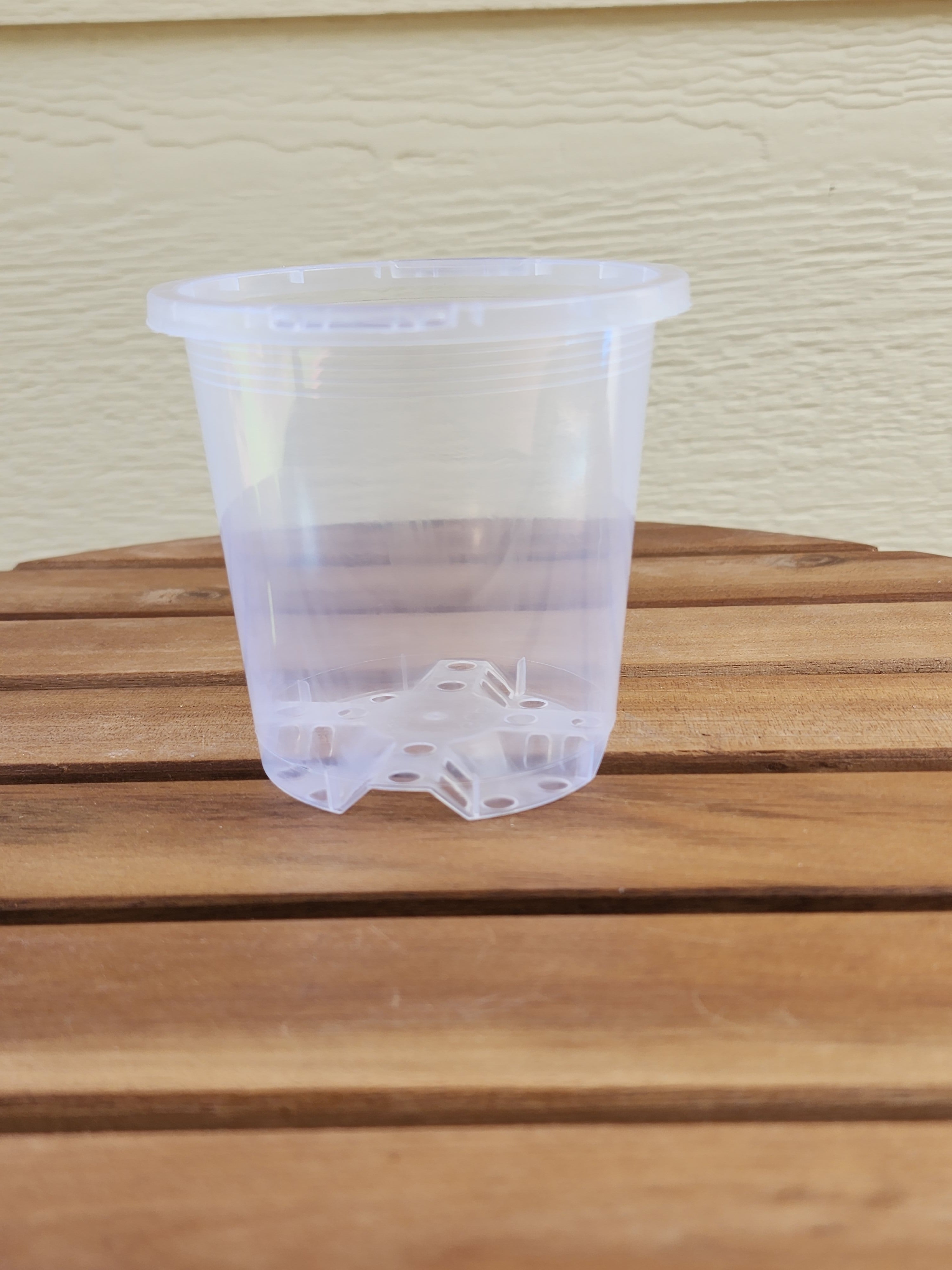 Clear Nursery Pot 9cm – Leaf of Faith SA